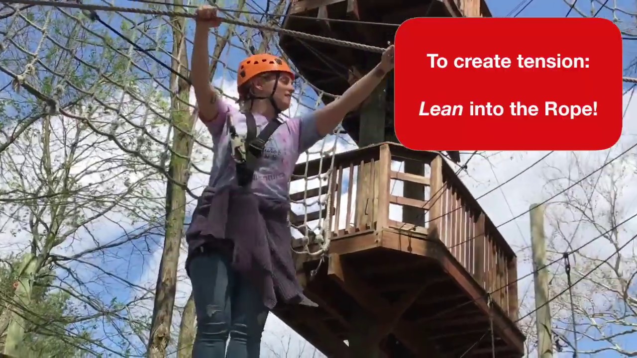 Tour of the Course: High Ropes Challenge Course at Terrapin Adventures ...