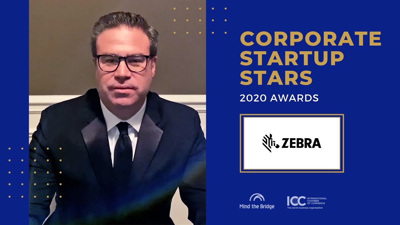 Zebra Technologies - Corporate Startup Stars Award 2020 - YouTube