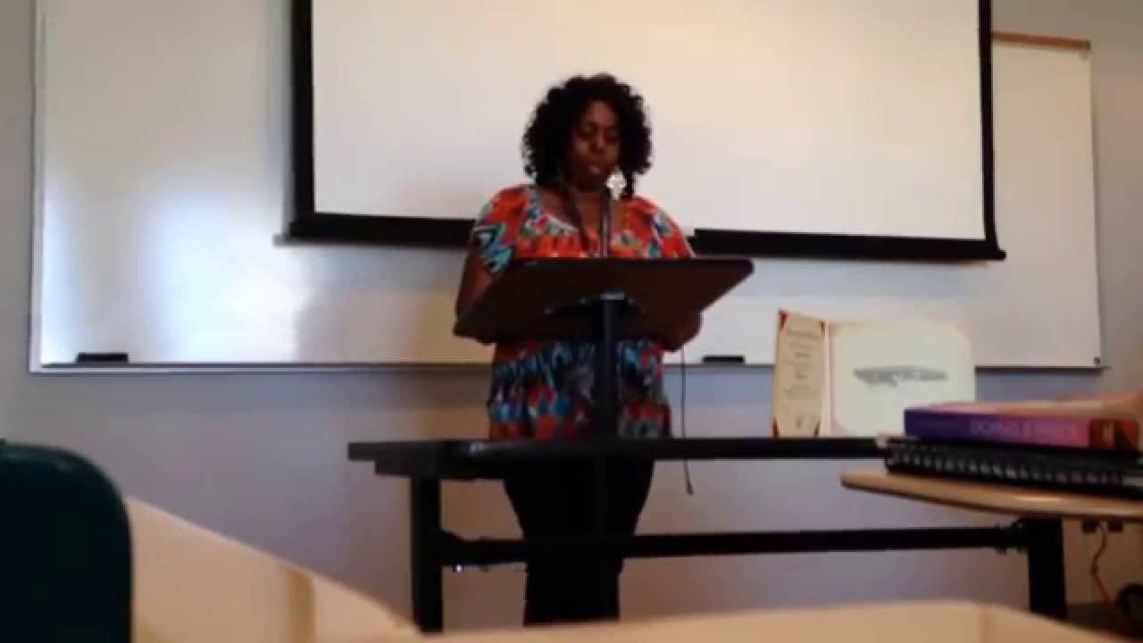 Cynthia personal object speech - YouTube