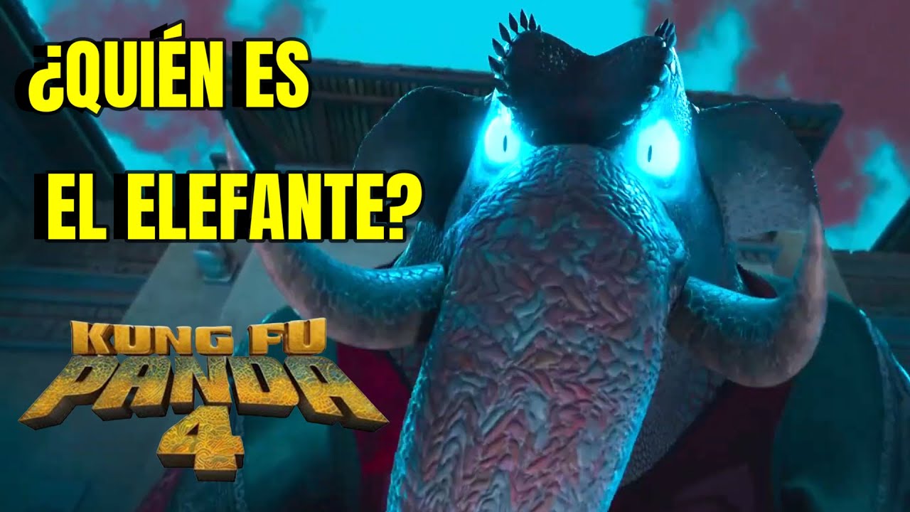 kung fu panda 4: ¿Quién es el elefante? - YouTube