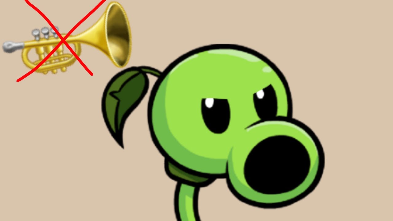 Peashooter is not a trumpet (totally normal vid) - YouTube