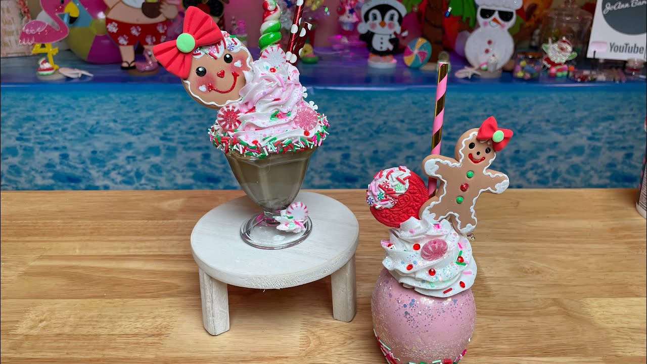 Christmas in July!! Fun and Easy Fake Baking - YouTube