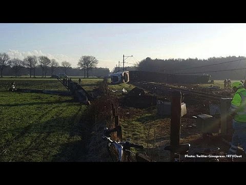 Hollanda'da tren kazası: En az 1 ölü