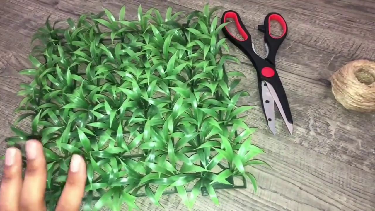 Diy Fake Grass Wall Green Artificial Plant Grass Wall Eucalyptus With Leaf If You Are
