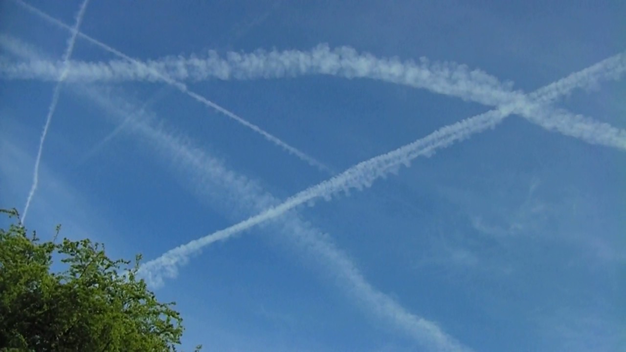 Spraying our skies.. - YouTube