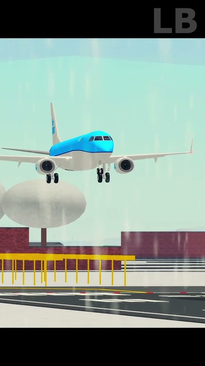 KLN Embraer E190 Butter Landing Mellor Winter #PTFS #Roblox #Aviation #Planespotting #Gaming ...