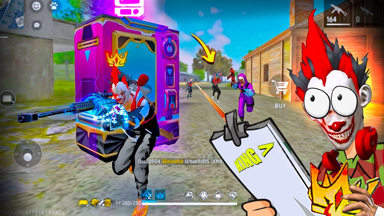 I Became Chaos King 🔥Solo vs Squad 🤯 Sniper 18 Kills Total - Garena ...