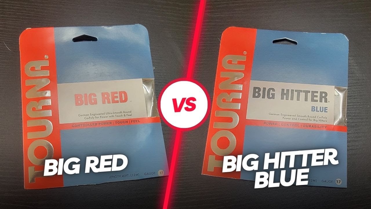 Tourna Big Red VS Tourna Big Hitter Blue - YouTube