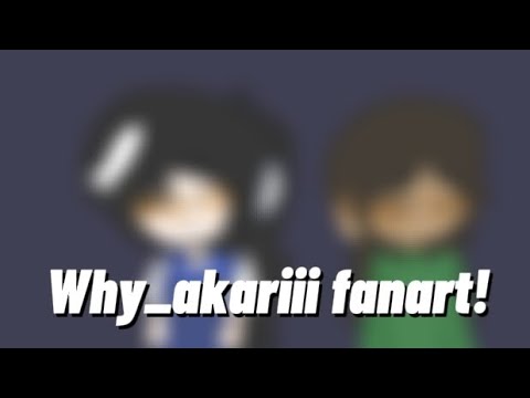 Fanart for @why_akariii (With irl me cuz why not) ☆|| #fanartdrawing # ...