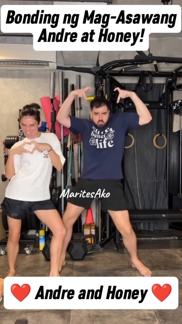 OMG! BONDING NG MAG-ASAWANG ANDRE PARAS AT HONEY ESCAREZ ️#benjie # ...