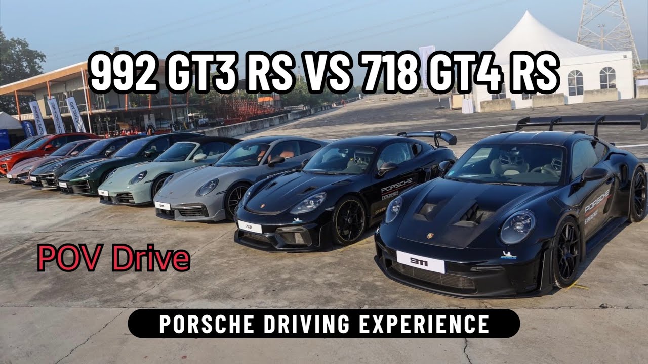 -POV Drive- Porsche 992 GT3 RS vs 718 GT4 RS and many more Porsche ...