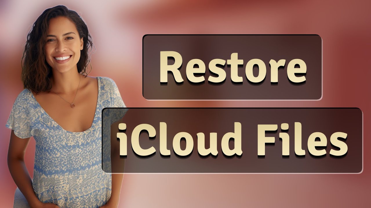How Can I Quickly Restore Deleted iCloud Drive Files on iOS? - YouTube