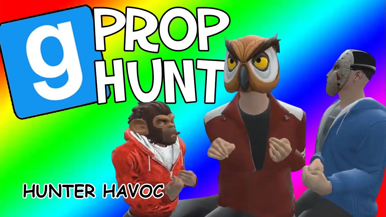 Gmod Funny Moments 3 Hours of Prop Hunt Hunter Havoc - YouTube