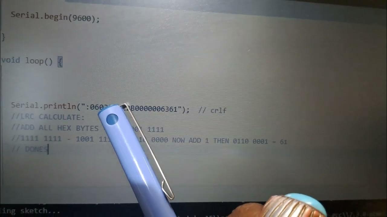 Basic arduino modbus communication tested ok. Modbus protocol is modbus ...