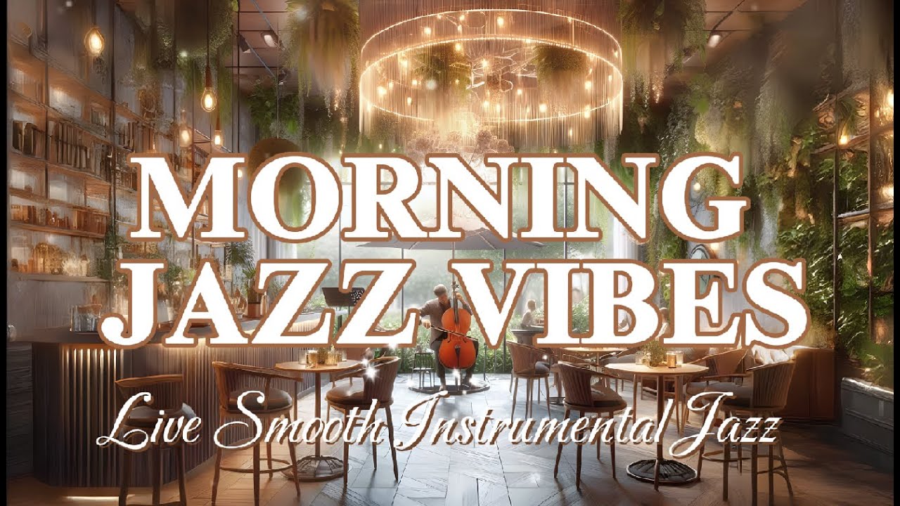 - ⛅🏙️ Morning Jazz Vibes | Coffee with Live Smooth Instrumental Jazz to ...