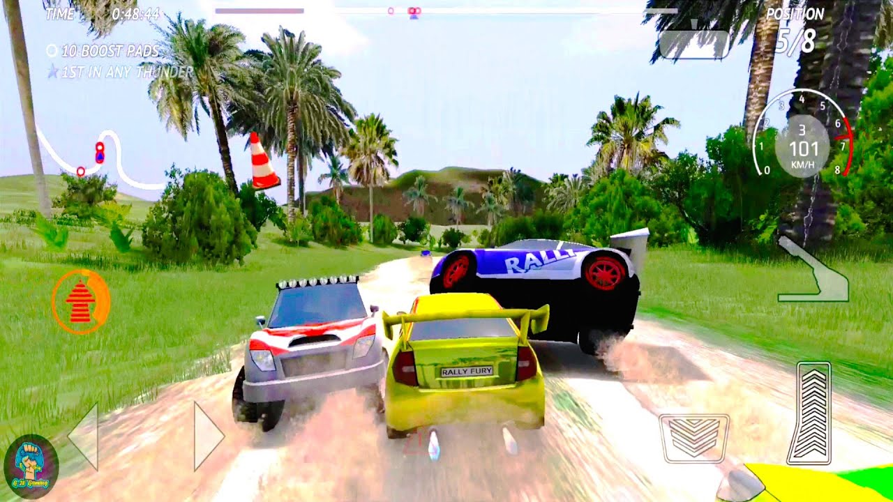 New Golden Car Driving || Rally Fury - Extreme Racing - Android Mobile ...