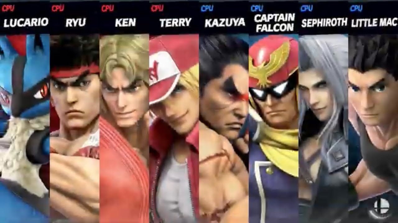 Super Smash Bros. Ultimate - Boxing Ring and KOF Stadium - YouTube