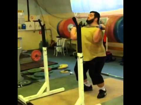 Chingiz Mogushkov Push Press 240 kg(All time Heaviest) - YouTube
