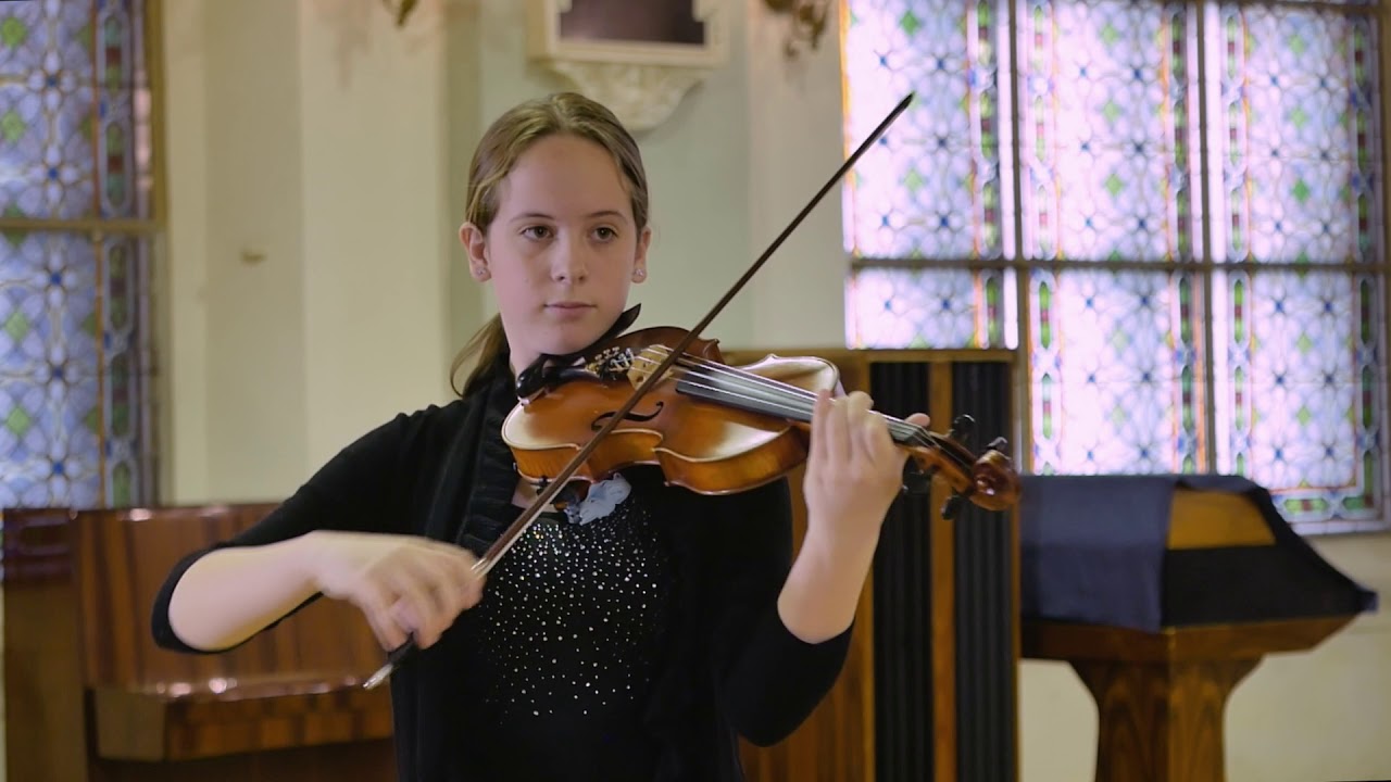 Arianna Elizabeth Behrendt performs "Synkopen" by Fritz Kreisler - YouTube