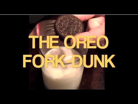 The Oreo Fork-dunk - YouTube