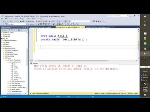 Understanding data Type in SQL Server||SQLSERVER||Data||Types #datatype ...