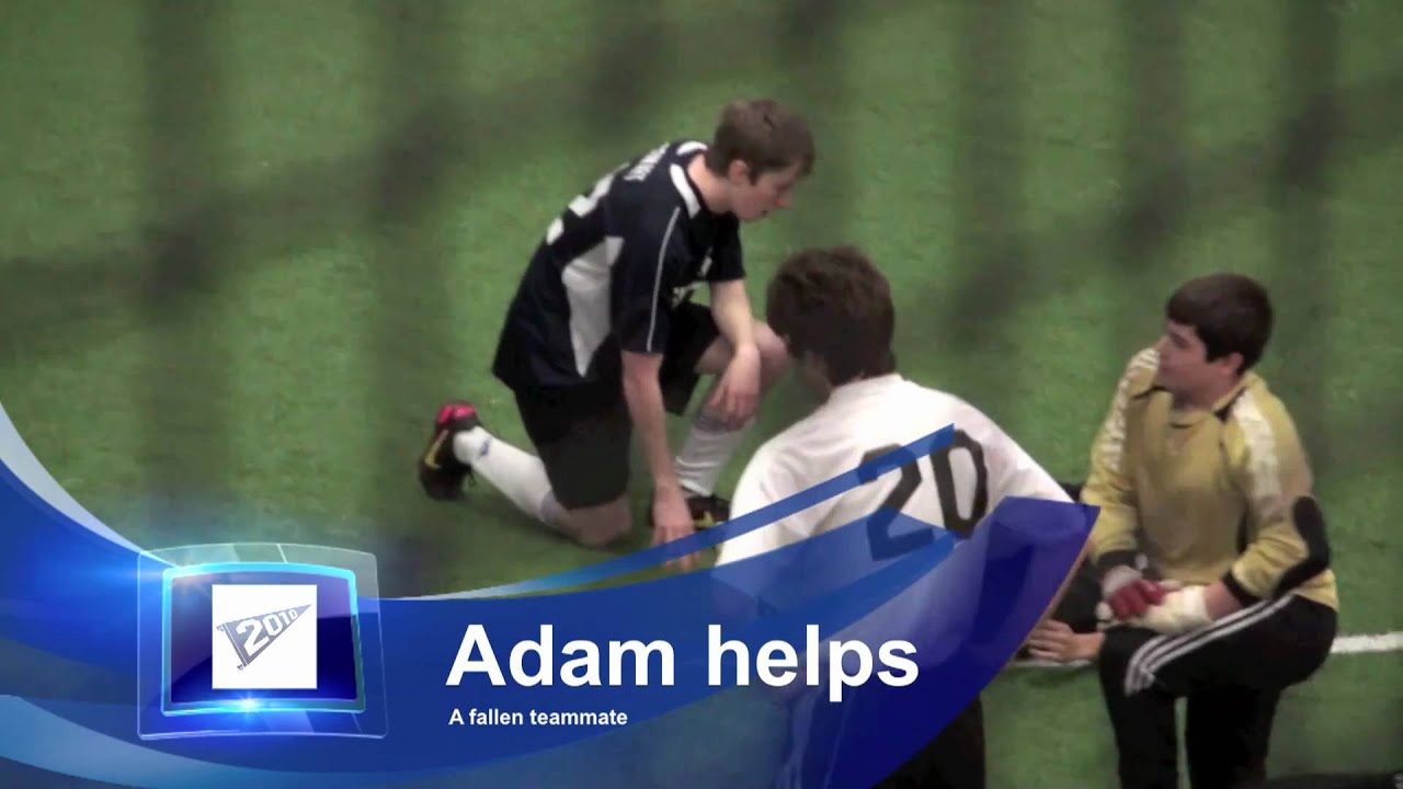 Adam soccer game - YouTube