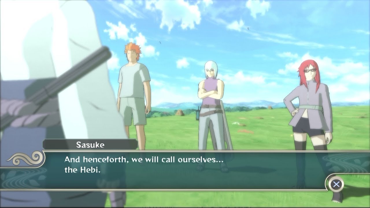 NARUTO SHIPPUDEN ULTIMATE NINJA STORM LEGACY - SASUKE'S NEW TEAM - YouTube