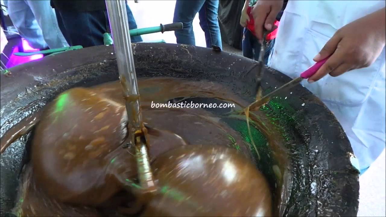 Mechanised Dodol Making in Sarawak (Membuat Dodol Sarawak) Malaysia ...