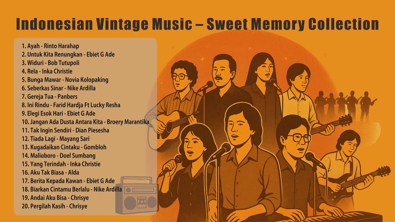 Indonesian Vintage Music – Sweet Memory Collection || Old Song ...
