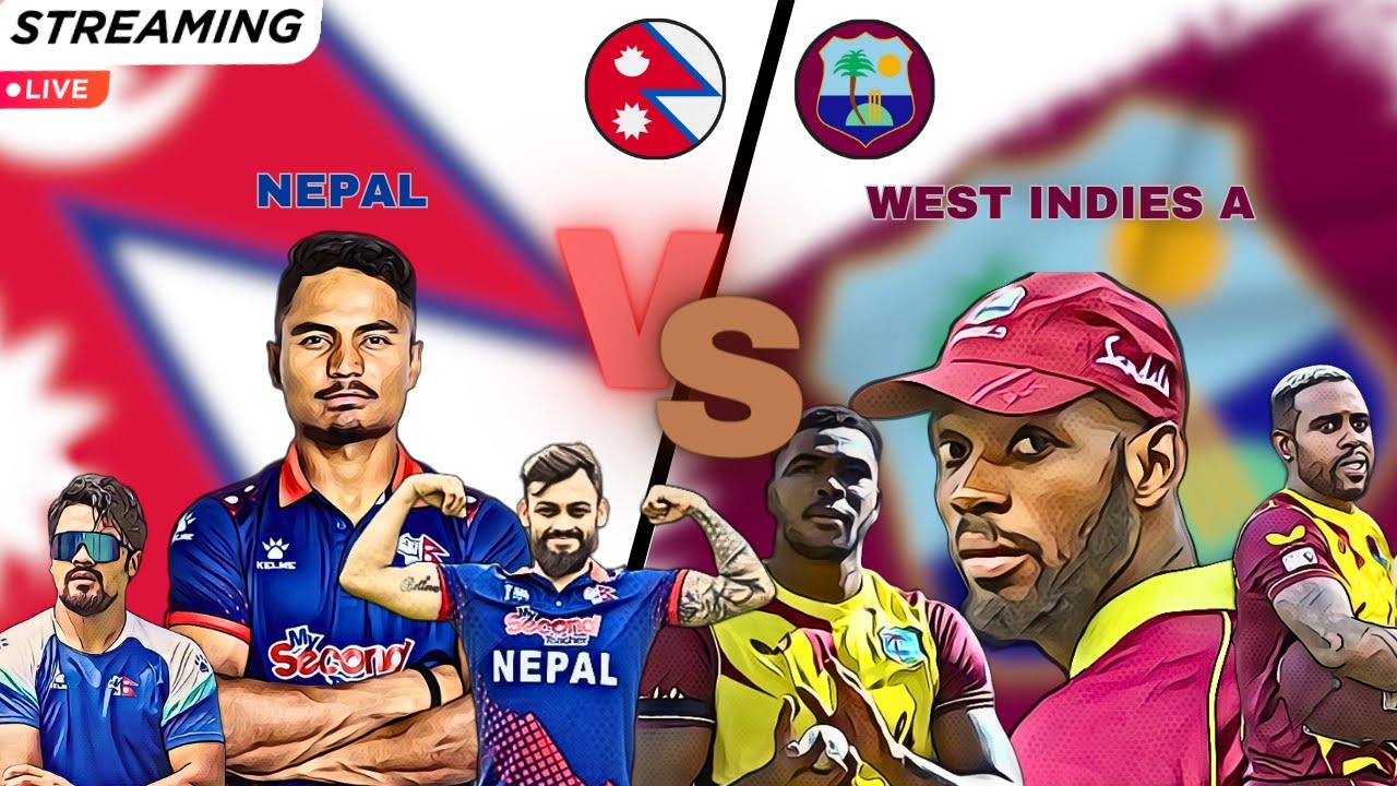 Nepal vs West Indies 'A'|4th T20 Match| West Indies 'A' Tour of Nepal ...
