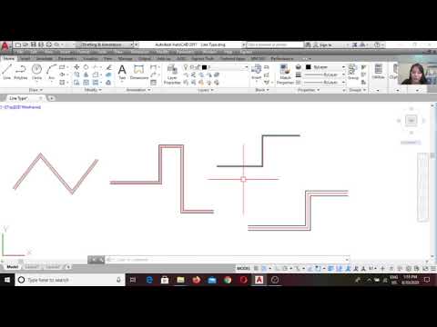 Future IT Computer - Drawing Multi Line and Editing in AutoCAD - YouTube
