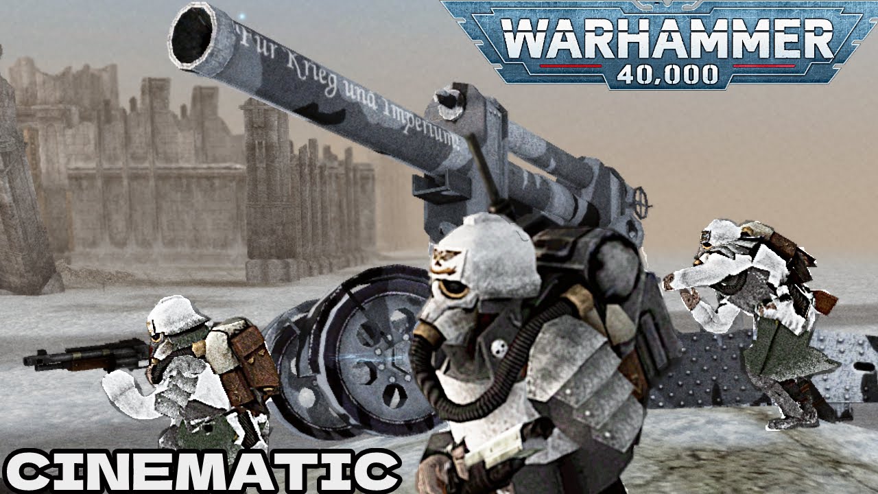 Death Korps of Krieg vs Tau Empire! - Ultimate Mod Warhammer 40K | Men ...