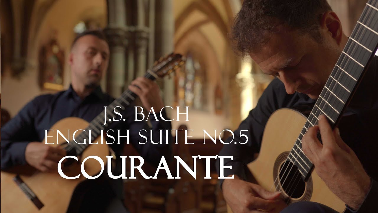 J.S. Bach: English Suite No. 5, BWV 810, III. Courante– Montenegrin ...