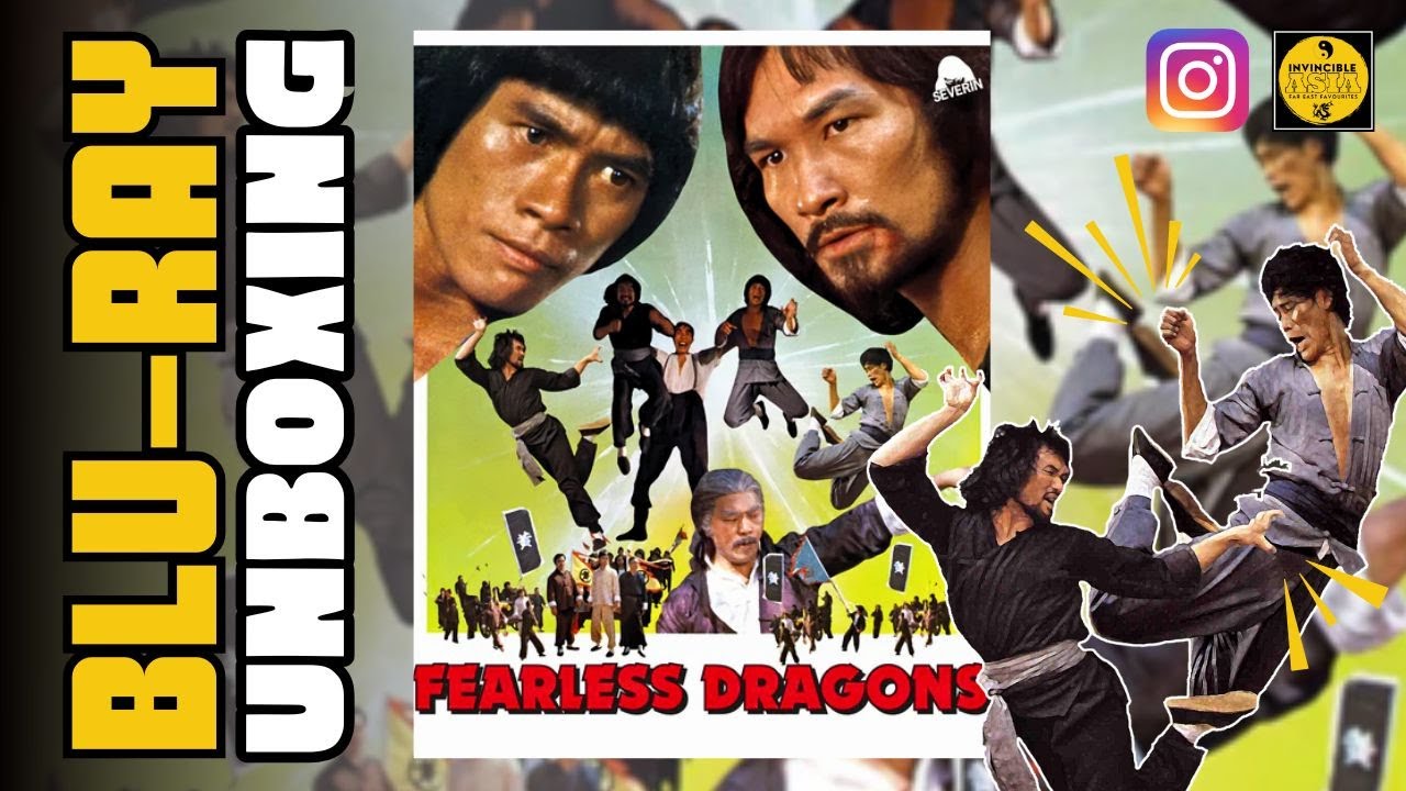 FEARLESS DRAGONS 識英雄重英雄 - Severin Films Blu-ray Unboxing & Review - YouTube