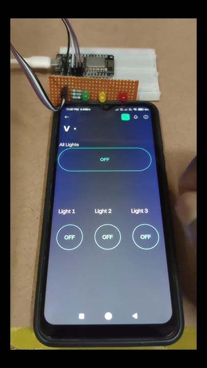 Nodemcu Based Leds Control Using Blynk App #iot #diy #electronics #maker #explore - YouTube