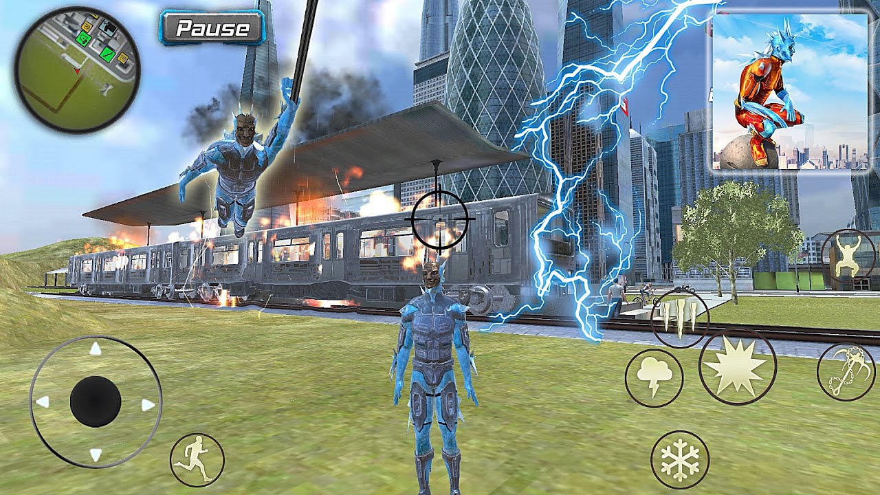 Snow Storm Superhero #74 The Storm of Madness in the City - YouTube