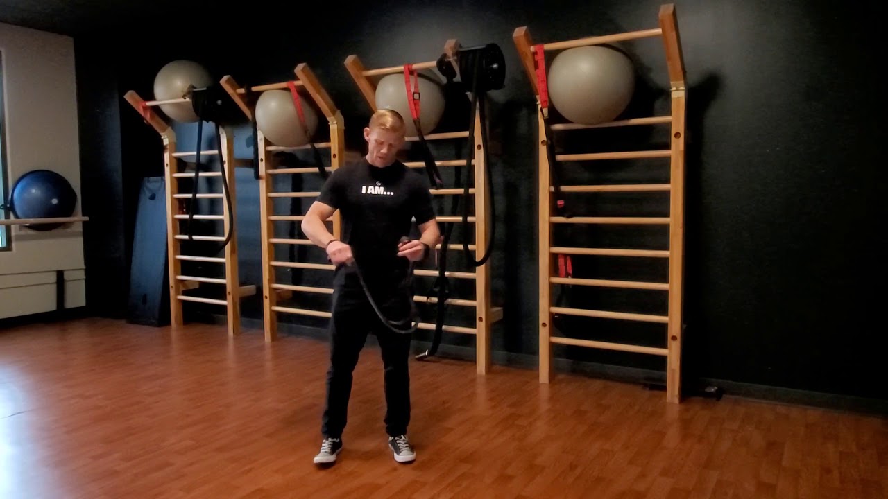Shoulder Mobility: Banded Pass Through - YouTube