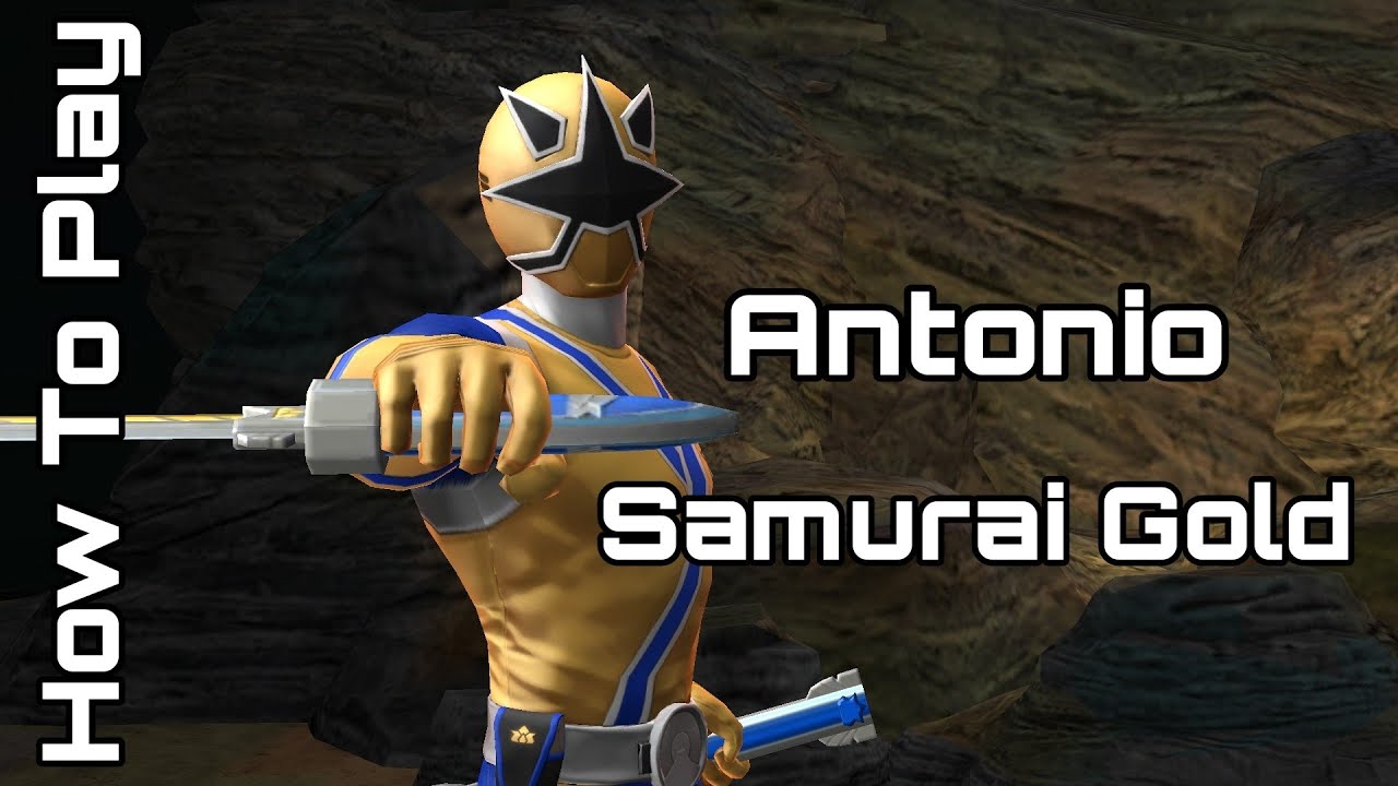 Samurai Power Ranger Dourado Ranger Dourado Samurai #powerrangers