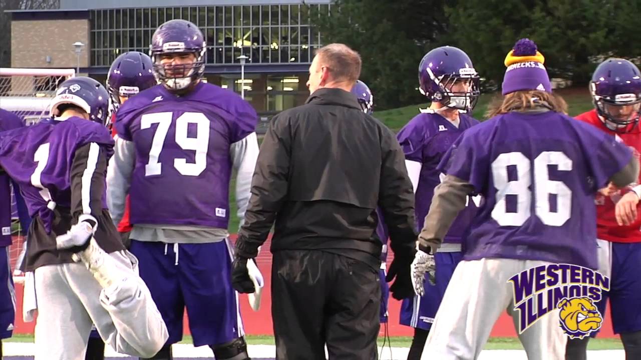 WIU Football Head Coach Charlie Fisher Mic'd Up - YouTube