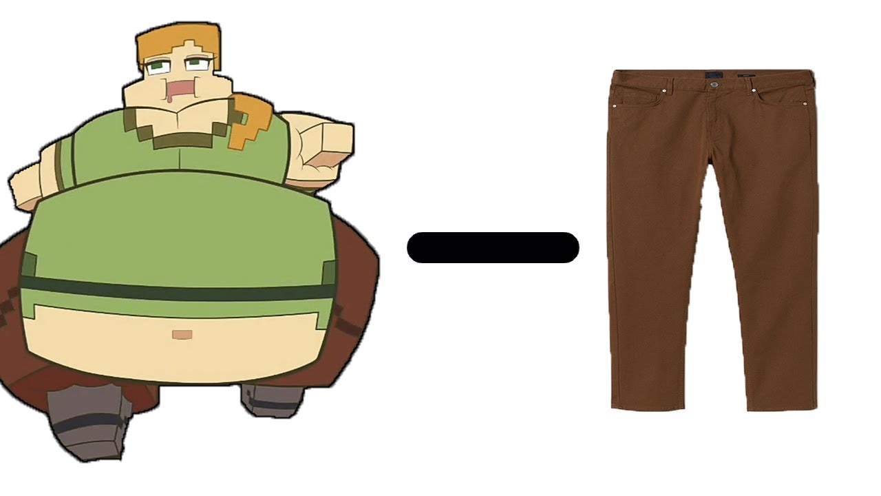 Fat Alex - Pants = ??? (Minecraft Fat Animation) - YouTube