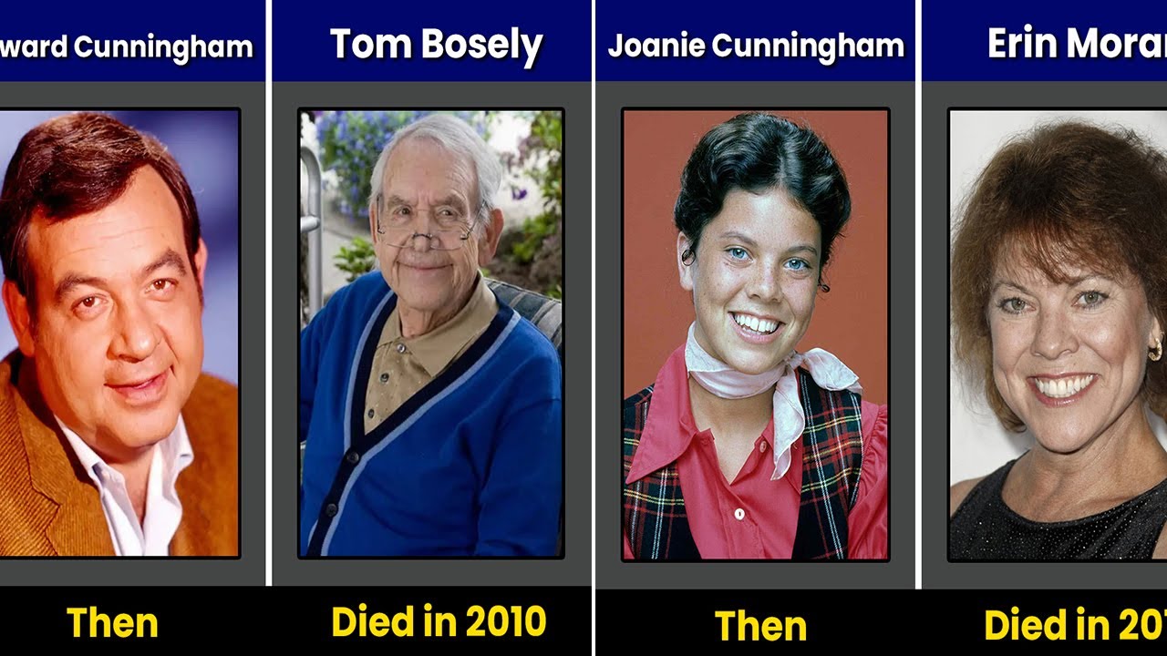 36 Happy Days actors, who have passed away - YouTube