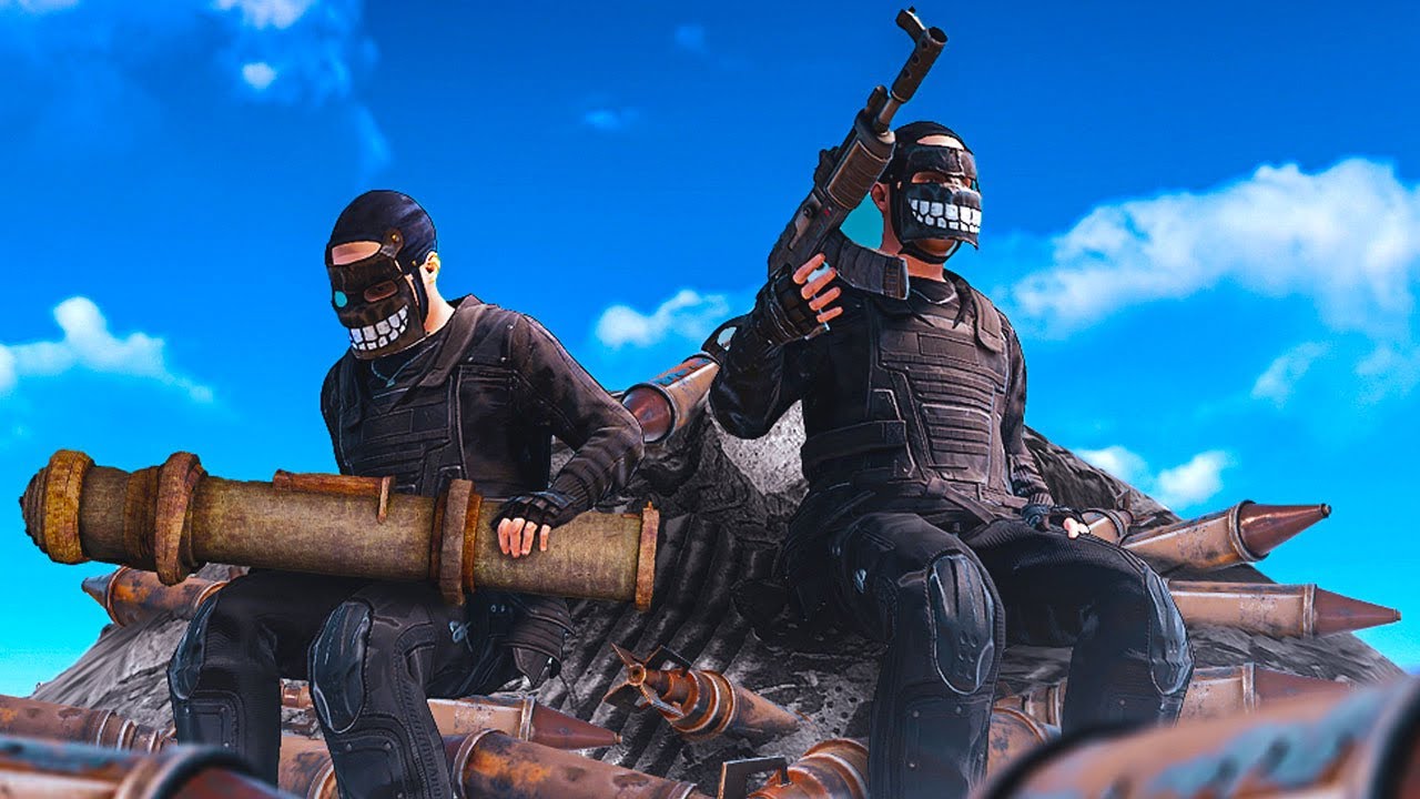 Rust - 24 hours 100+ ROCKETS - YouTube