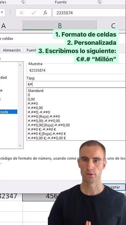 Formato De Millón Más Visual 📊 Excelconalvaro Excel Exceltips Exceltutorial Shorts Youtube 