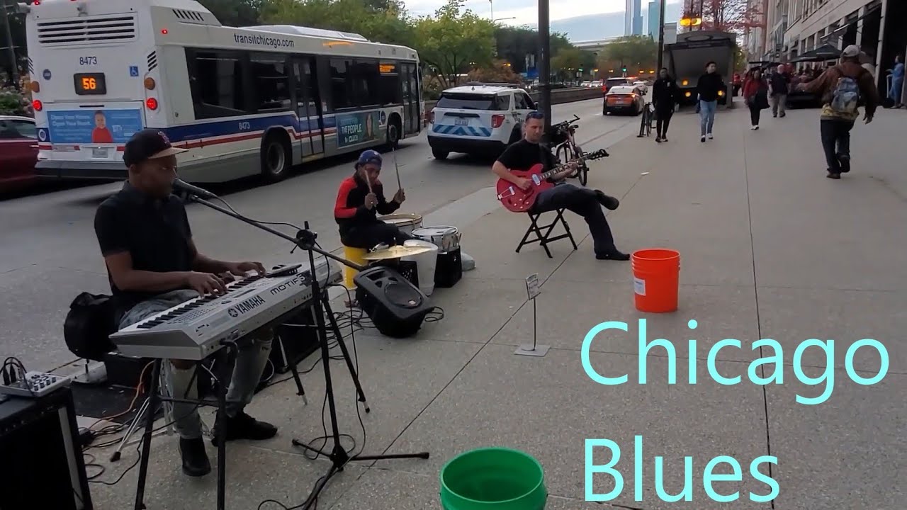 #BluesStreetMusicians Lamar Allen, Brian Doroba, Mark Johnson in # ...
