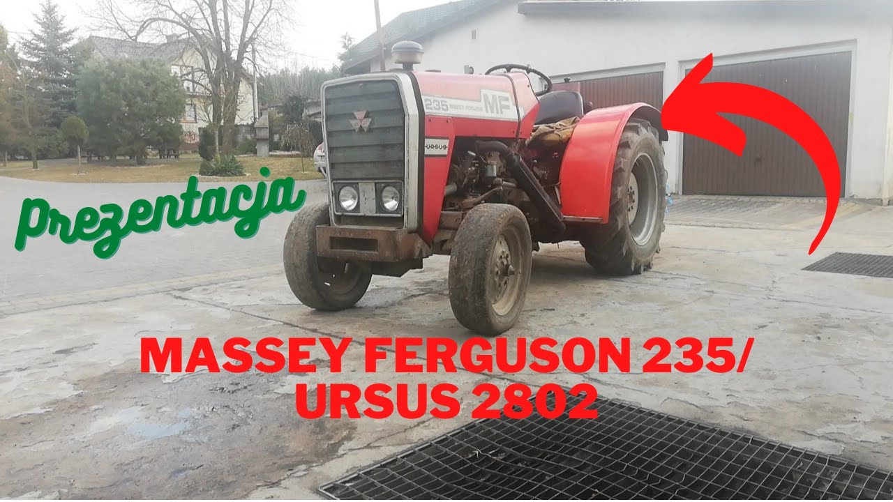 Massey ferguson 235/Ursus 2802 prezentacja Walk-around - YouTube