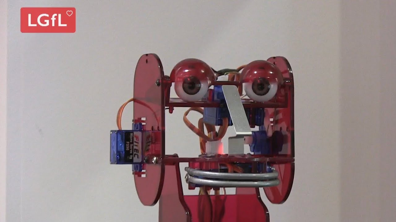 What makes Ohbot the best fit for its role at LGfL? - YouTube