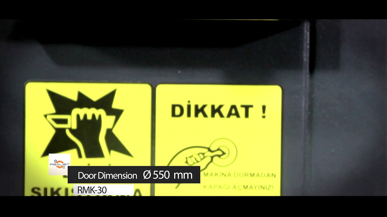 Realist Makina RMK30 Numune Kurutma Makinası - YouTube