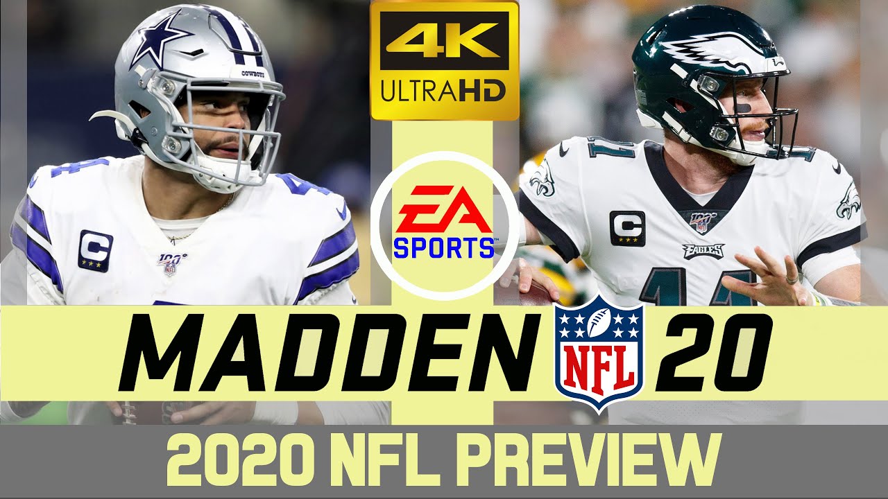 Dallas Cowboys @ Philadelphia Eagles - NFL 2020 Week 8 - Madden ...