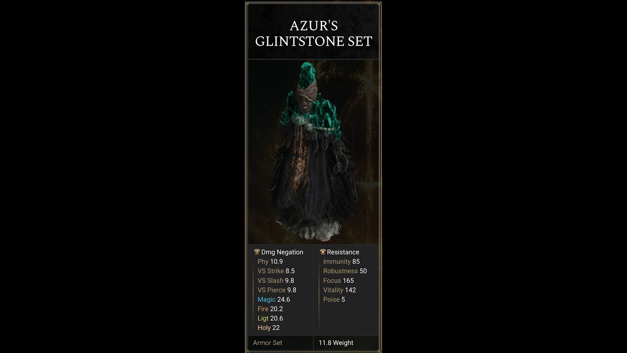 Set Azur's Glintstone Get Location Elden Ring - YouTube
