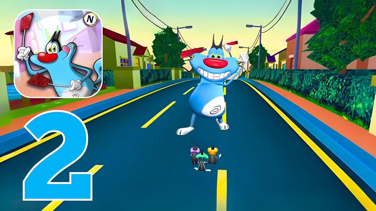 Oggy 3D Run - Gameplay Walkthrough | Part 2 - YouTube